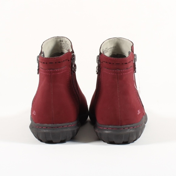 JBU | Shoes | Womens Jbu Juno Casual Ankle Booties Boots Red New | Poshmark